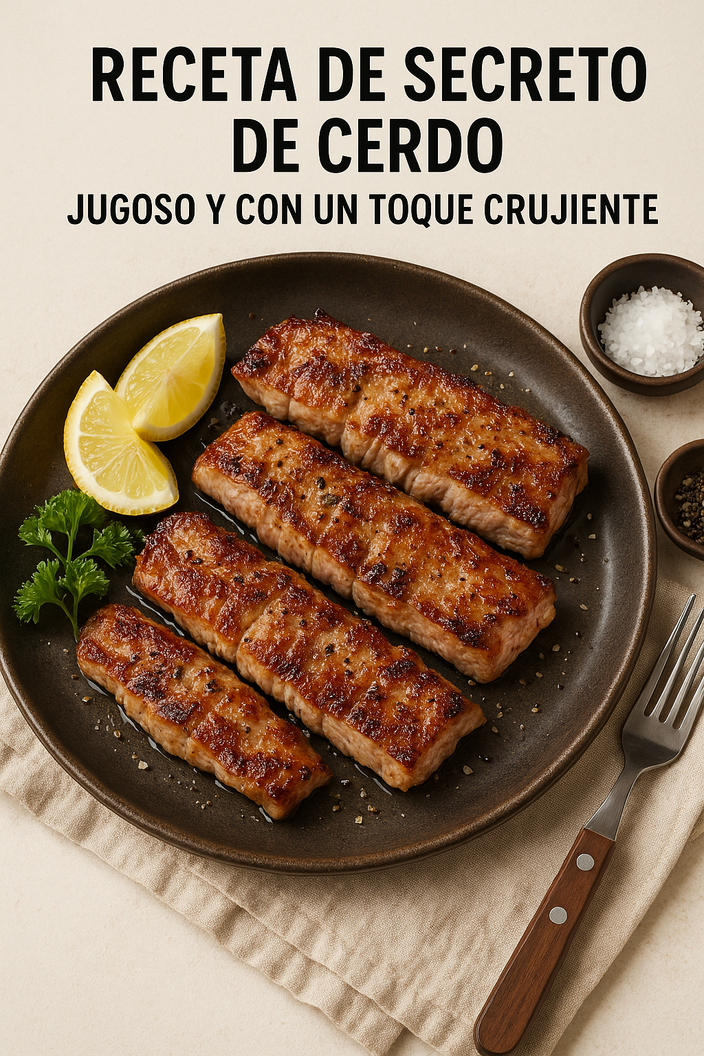 Receta de Secreto de Cerdo: Jugoso y con un Toque Crujiente – El Asador ...
